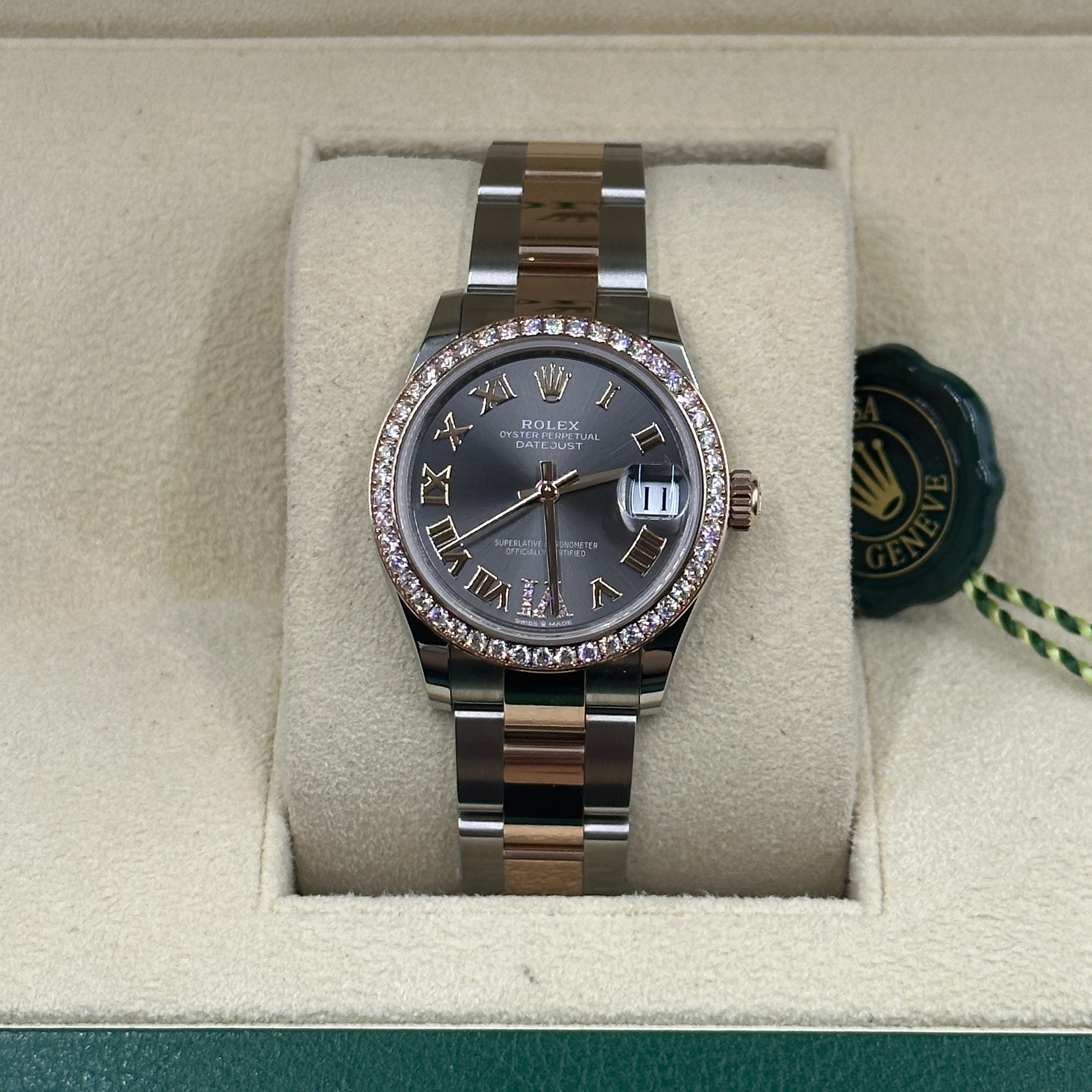 Rolex Datejust 31 278381RBR GREY VIIX OYS – EW Watches