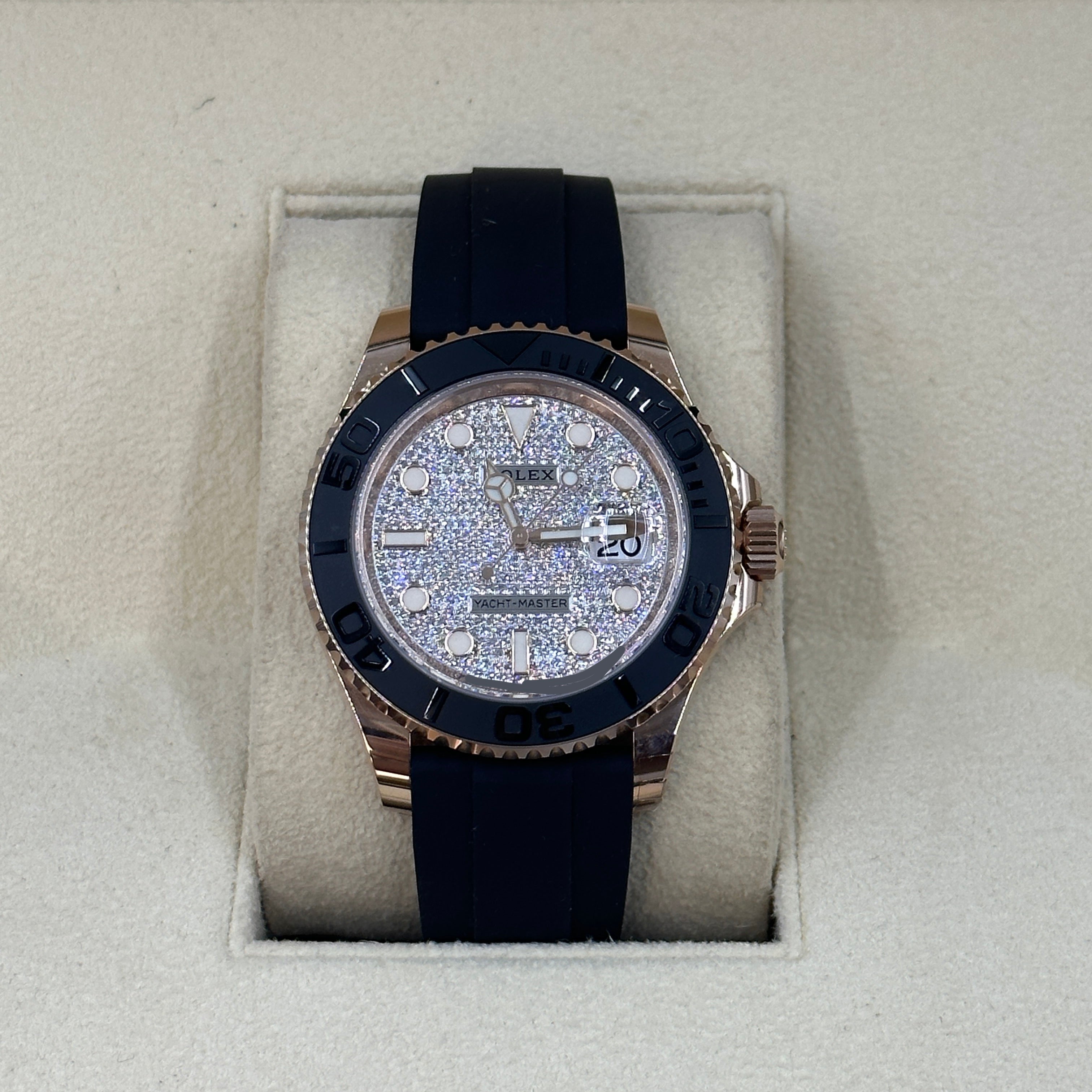 Rolex Yacht-Master 40 126655 PAVE – EW Watches