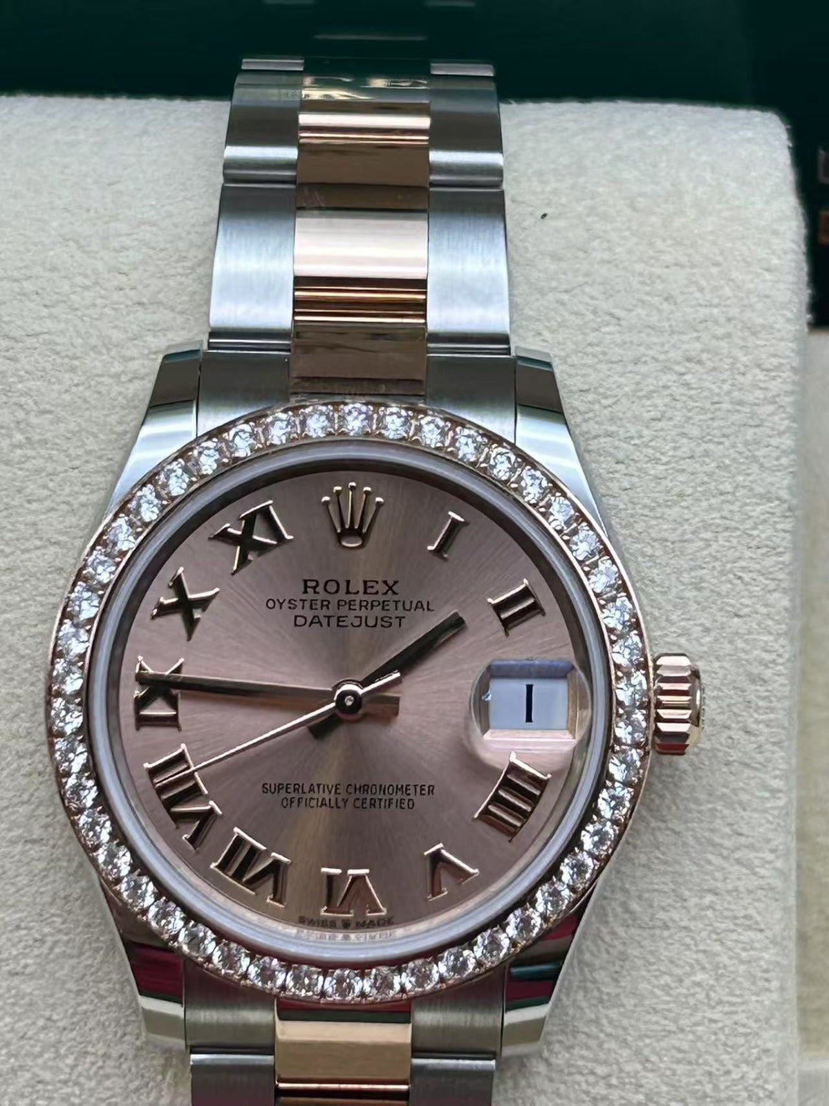 Rolex Datejust 31 278381RBR Pink Roman Oyster 2025 – EW Watches