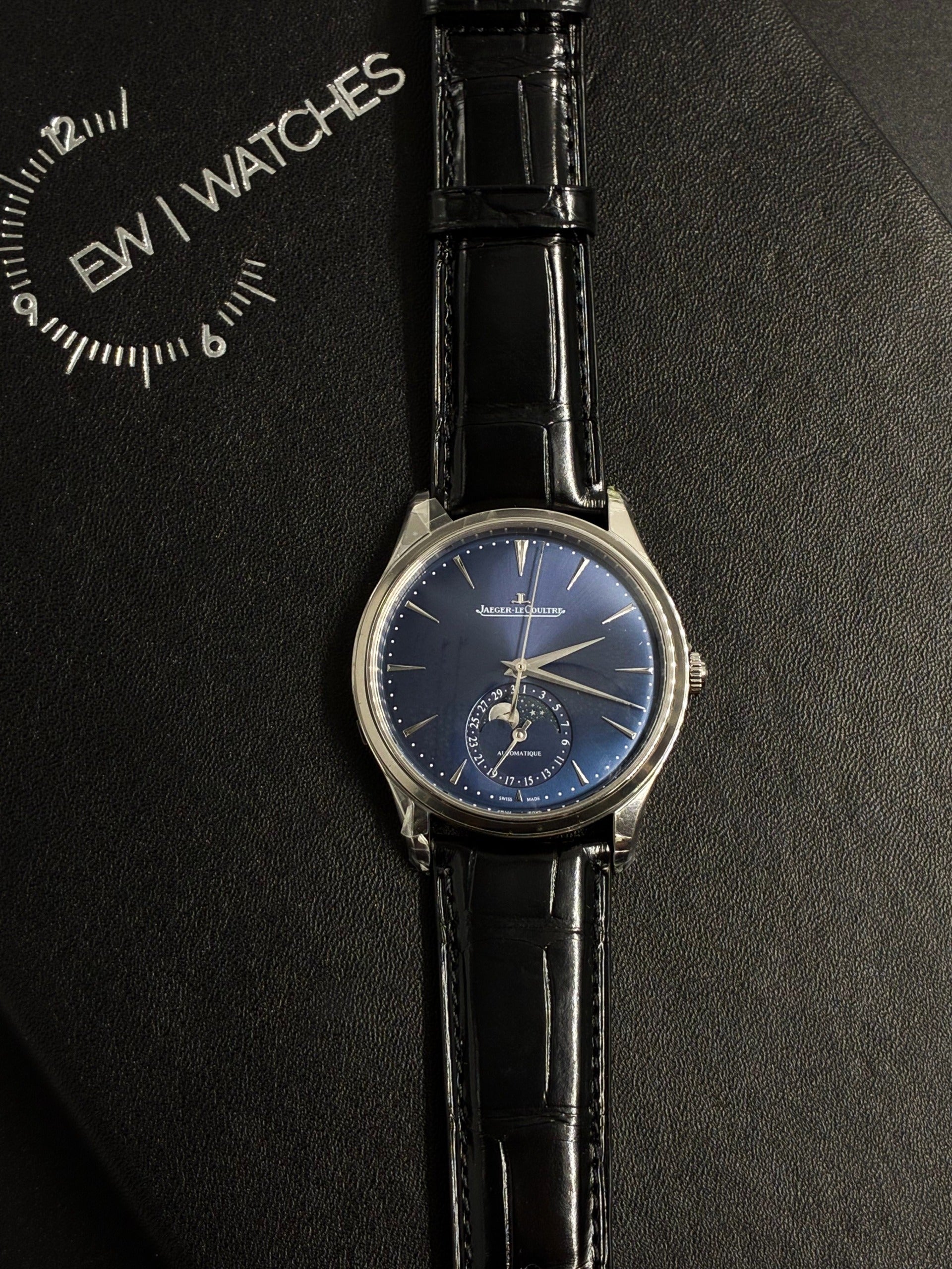 Jaeger-LeCoultre Master Ultra Thin Q1368480 Blue 2025 – EW Watches